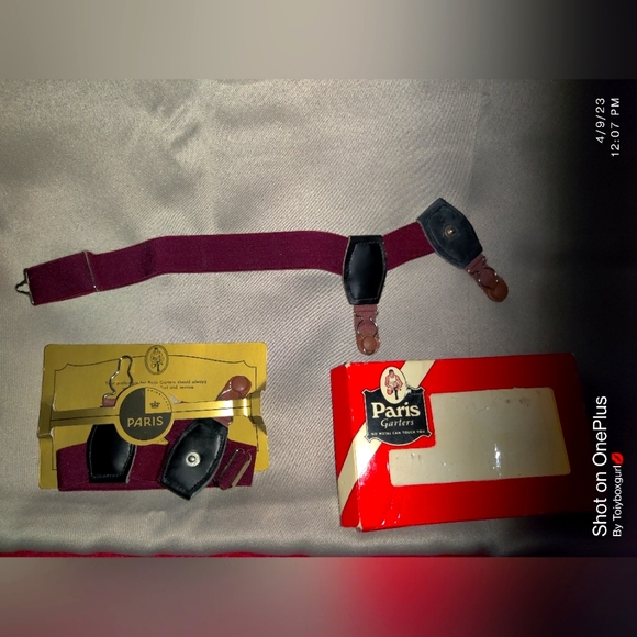 Accessories | Vintage Paris Brand 192s Sock Garters New | Poshmark